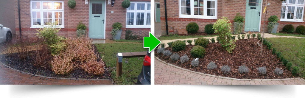 Before and After Garden Transformations | MDK Garden Services
